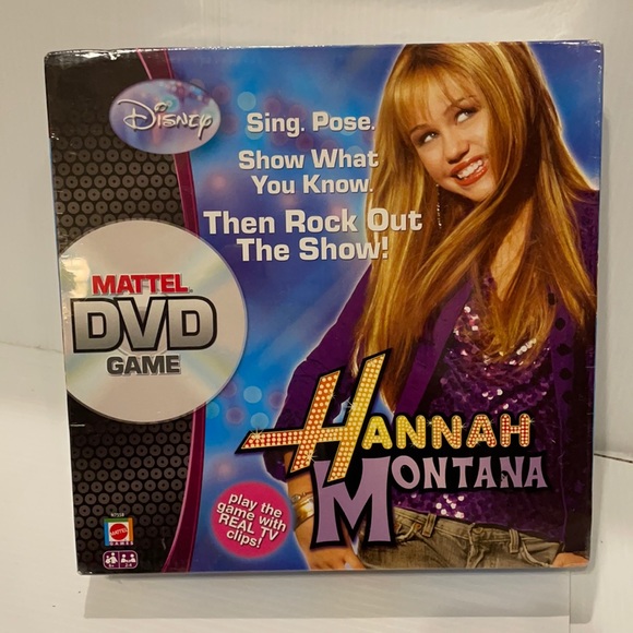 Mattel | Toys | New Disney Hannah Montana Mattel Dvd Game 207 Factory ...